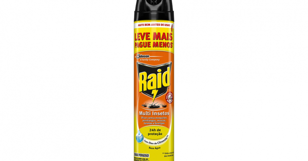 Comercial Ruzalem - Inseticida Aerossol Raid Citronela 420mL